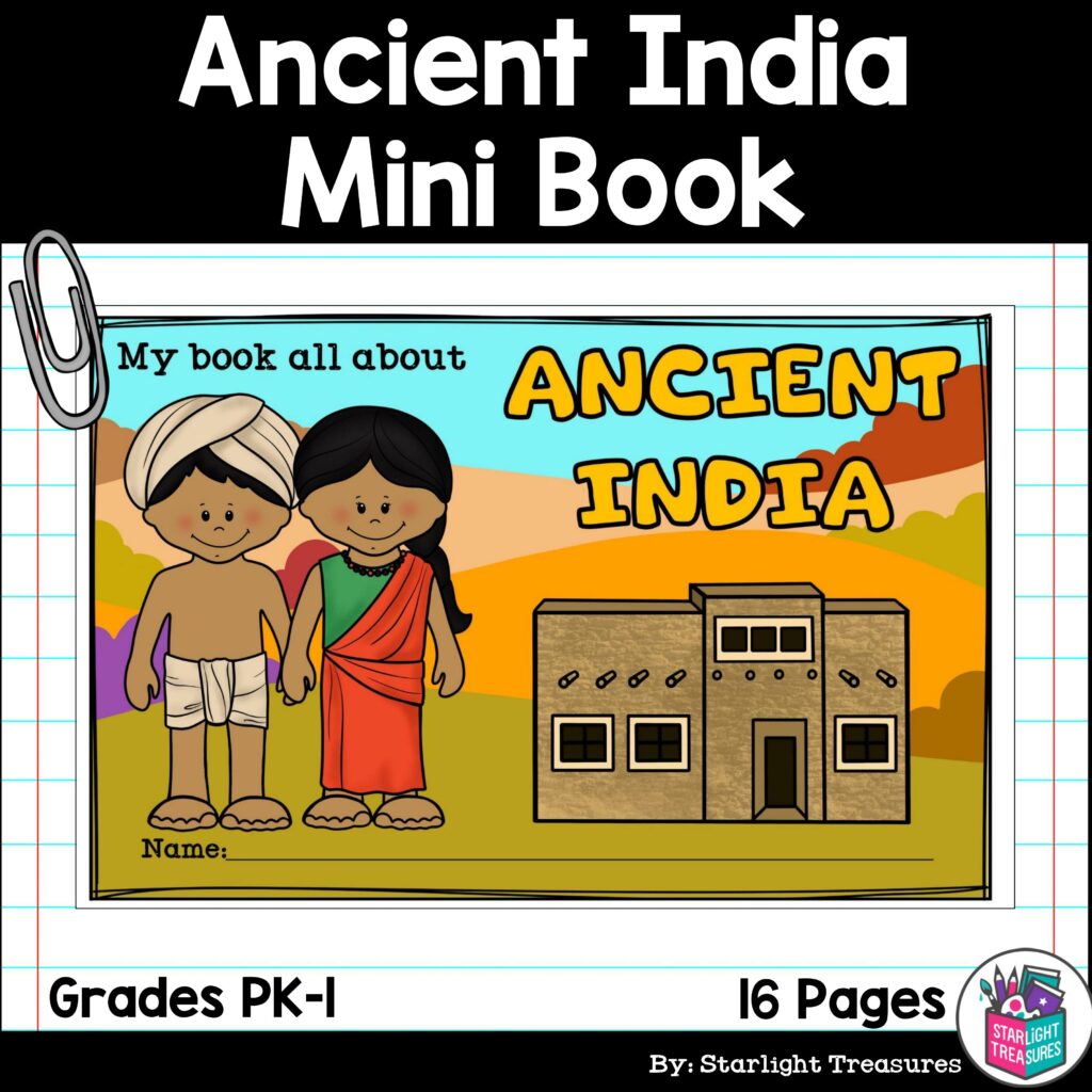 Ancient India Mini Book for Early Readers - Ancient Civilizations ...