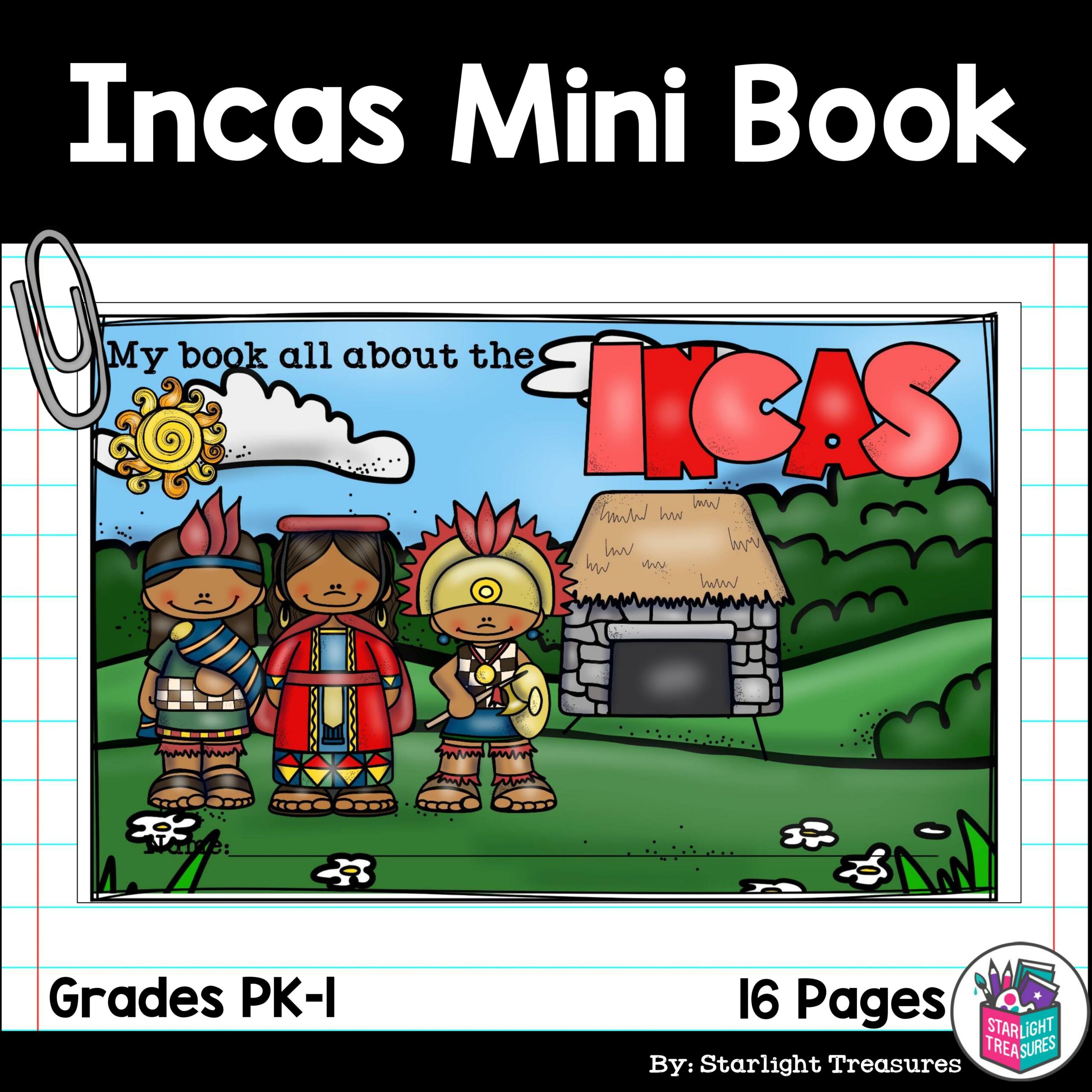 Inca Mini Book for Early Readers - Ancient Civilizations Activities ...
