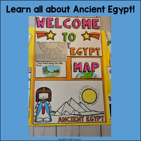Ancient Egypt Lapbook for Early Learners - Ancient Civilizations | Made ...