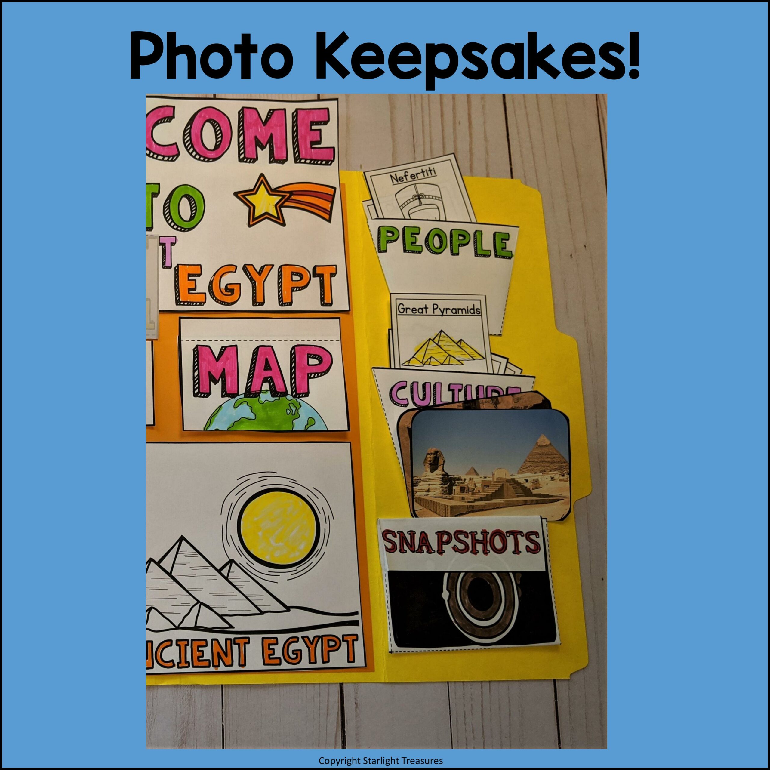 Ancient Egypt Lapbook for Early Learners - Ancient Civilizations | Made ...