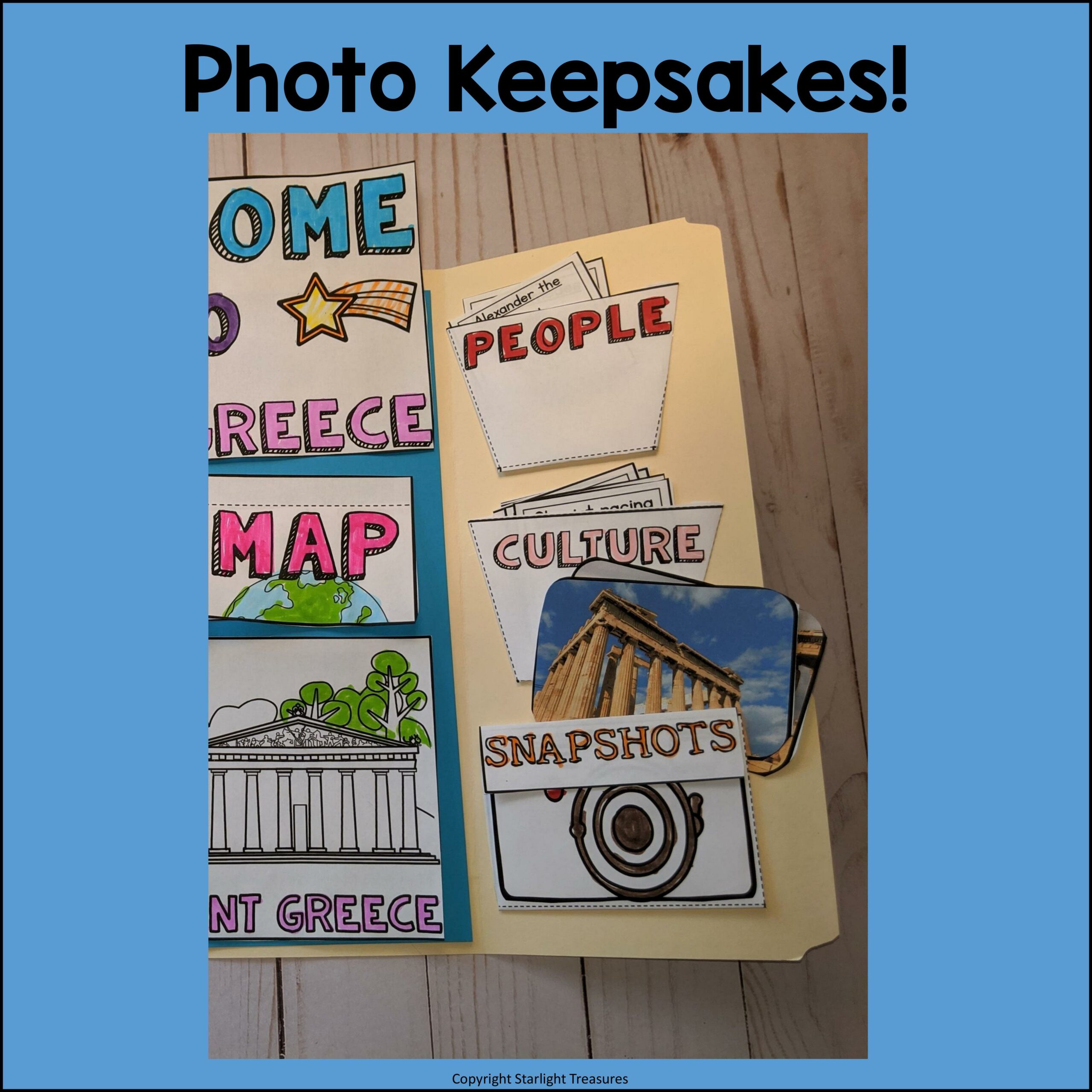 Ancient Greece Lapbook for Early Learners - Ancient Civilizations ...