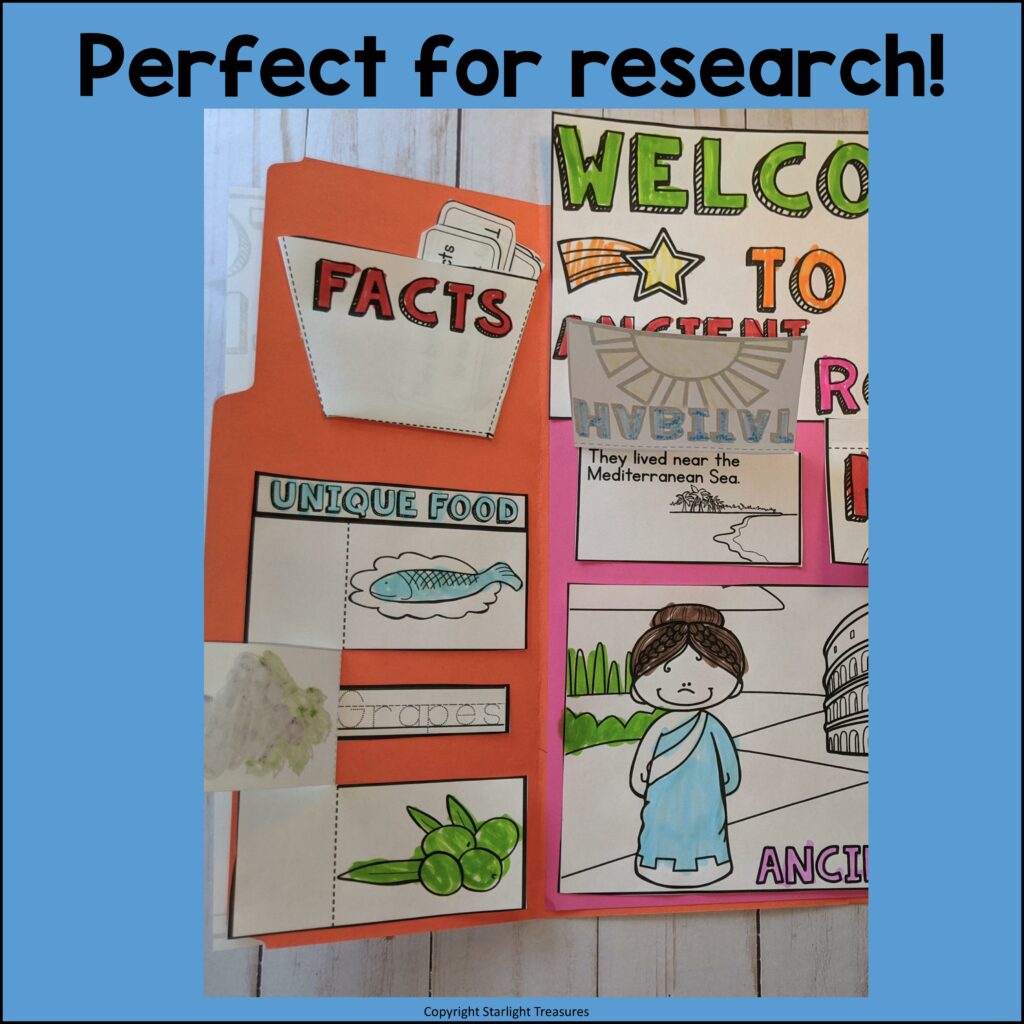 Ancient Rome Lapbook for Early Learners - Ancient Civilizations | Made ...