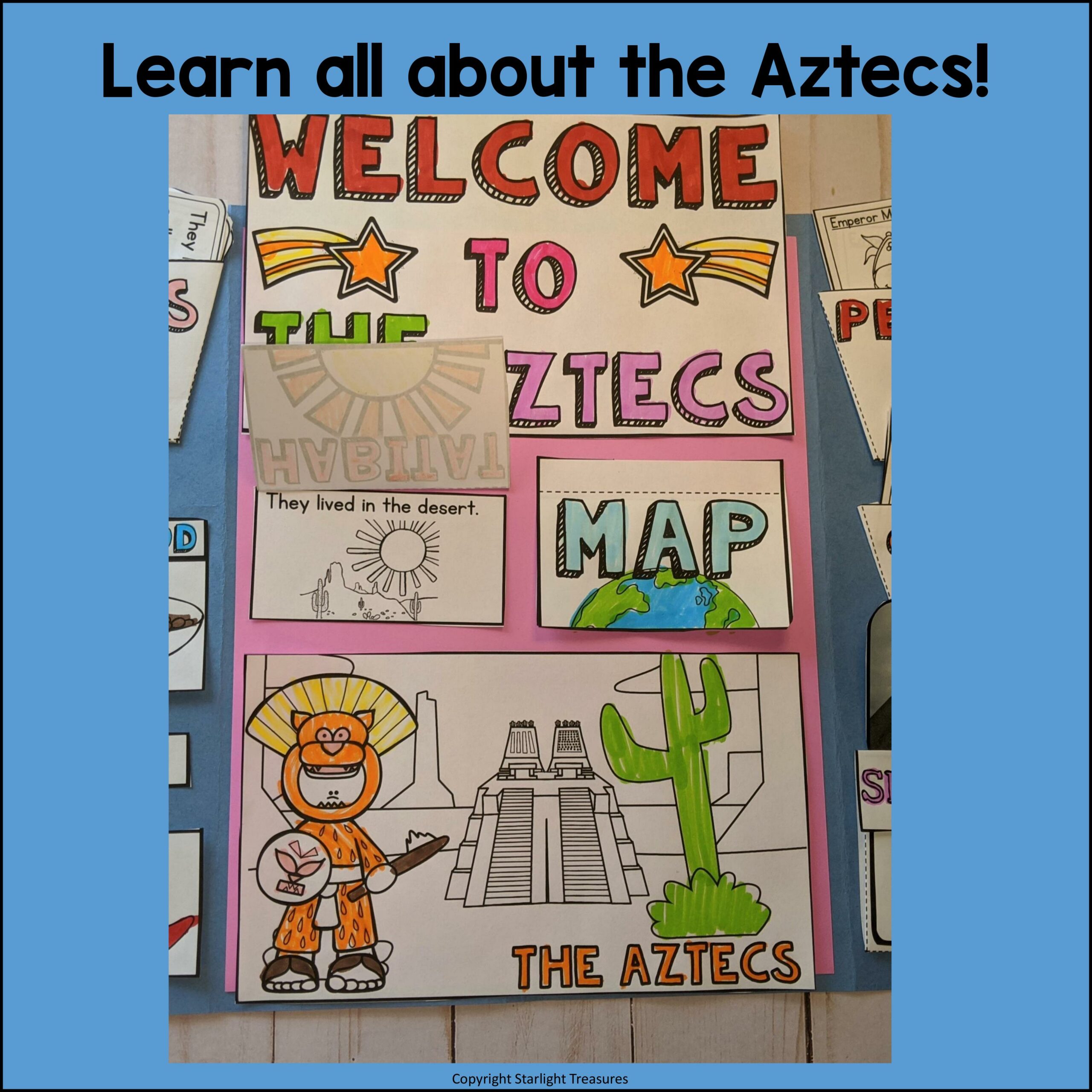 Aztec Lapbook for Early Learners - Ancient Civilizations | Made By Teachers