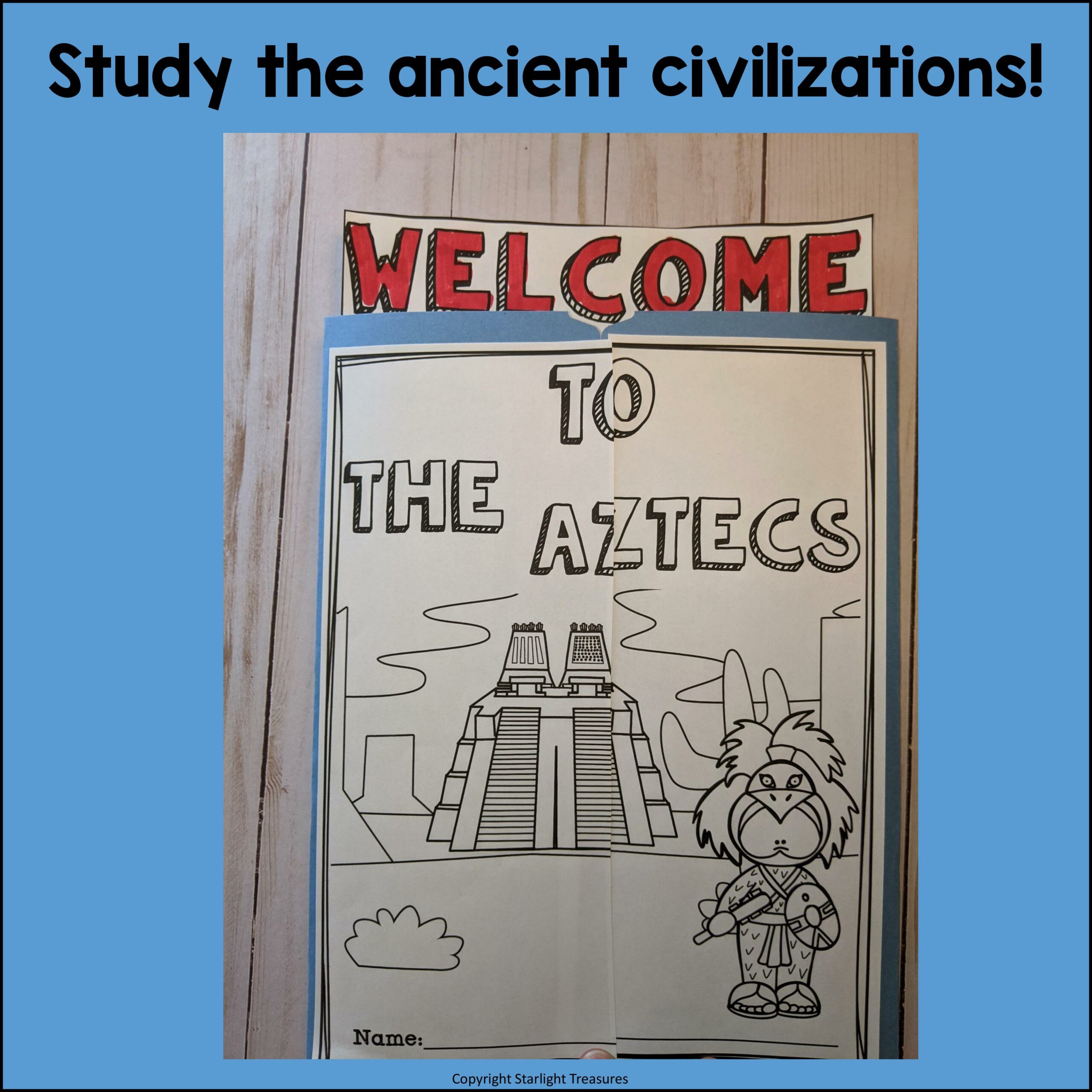 Aztec Lapbook for Early Learners - Ancient Civilizations | Made By Teachers