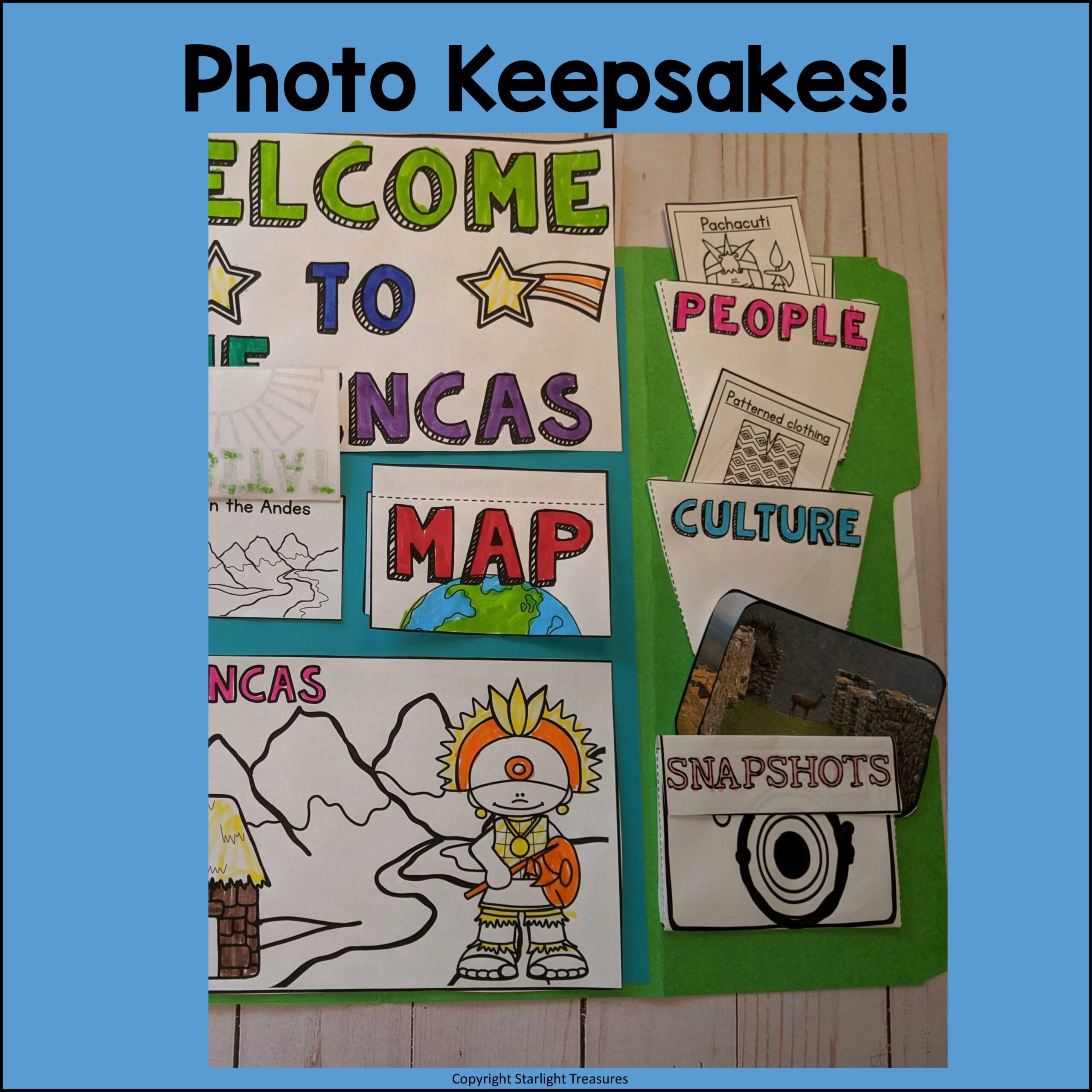 Inca Lapbook for Early Learners - Ancient Civilizations | Made By Teachers