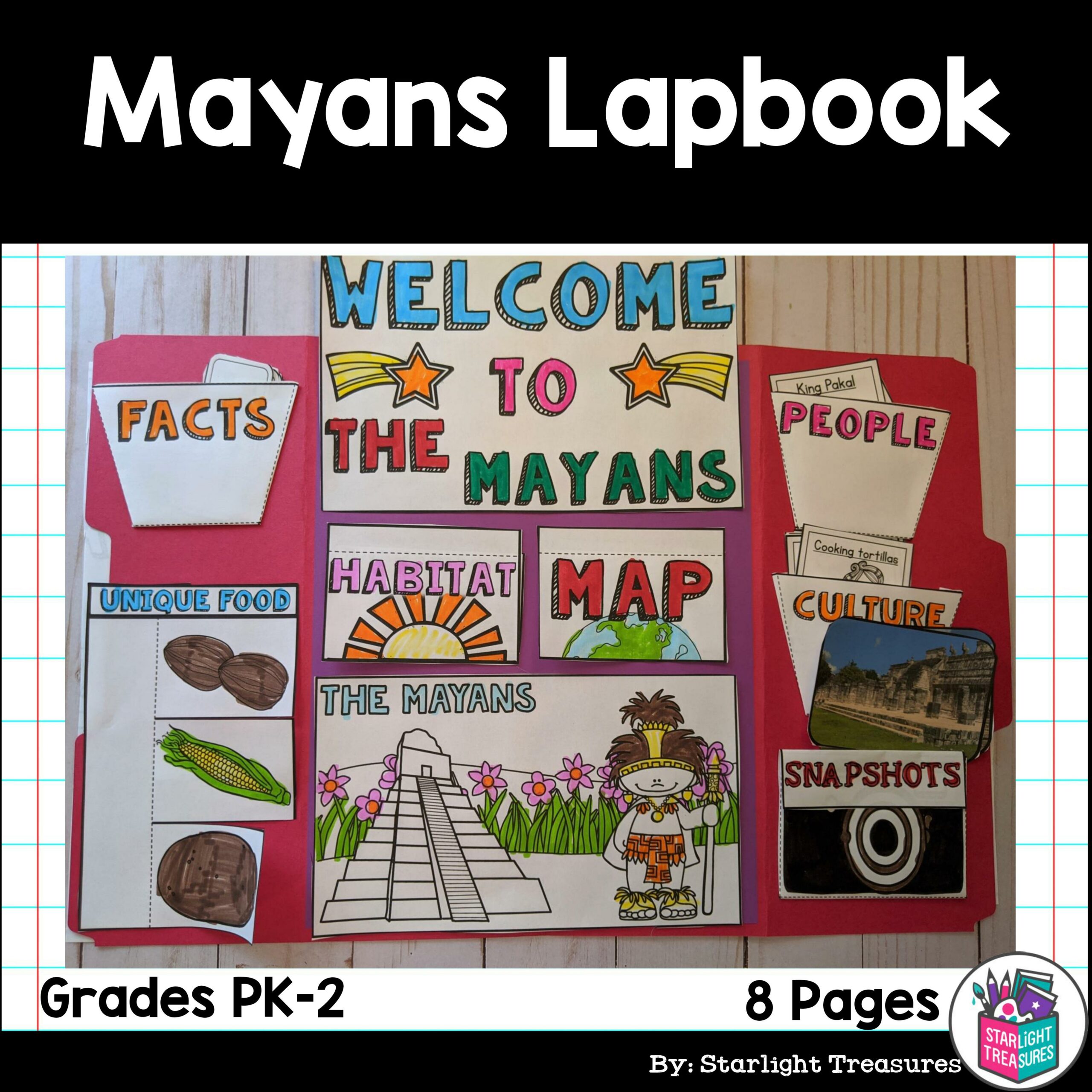 Mayan Lapbook for Early Learners - Ancient Civilizations | Made By Teachers