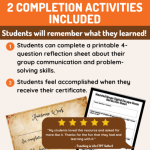 Halloween Escape Room | Multisyllabic Words | Haunted House Escape Room ...