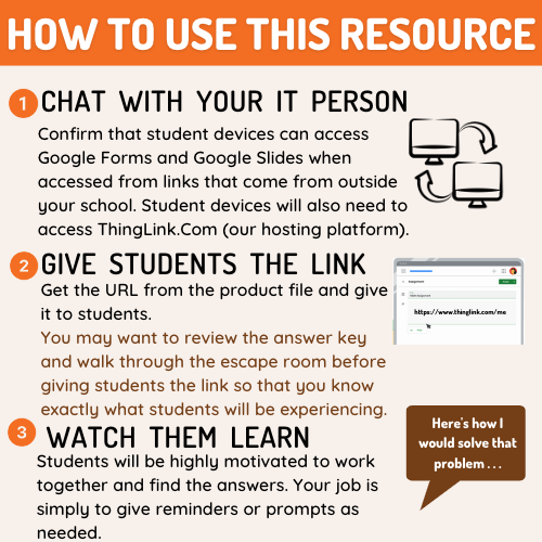 Halloween Escape Room | Multisyllabic Words | Haunted House Escape Room ...