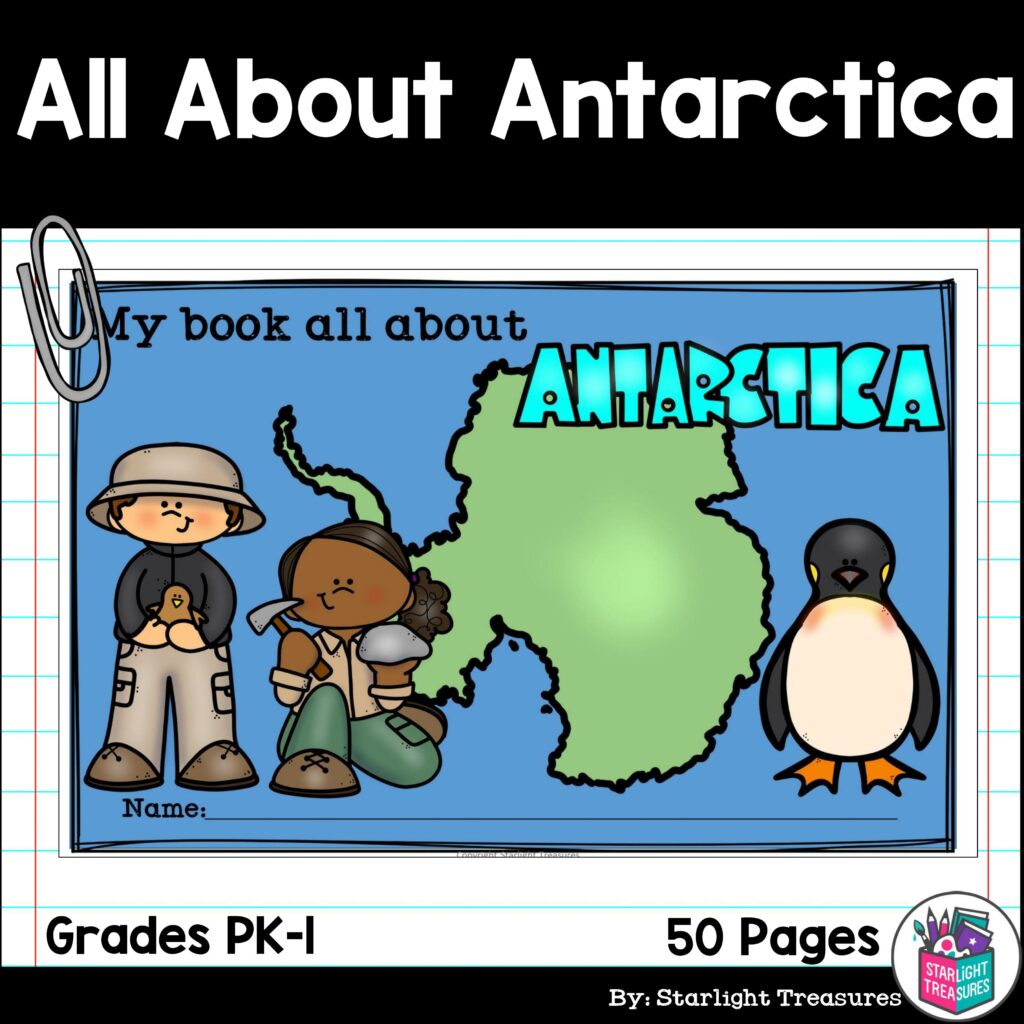 All About Antarctica Complete Unit with Activities for Early Readers ...