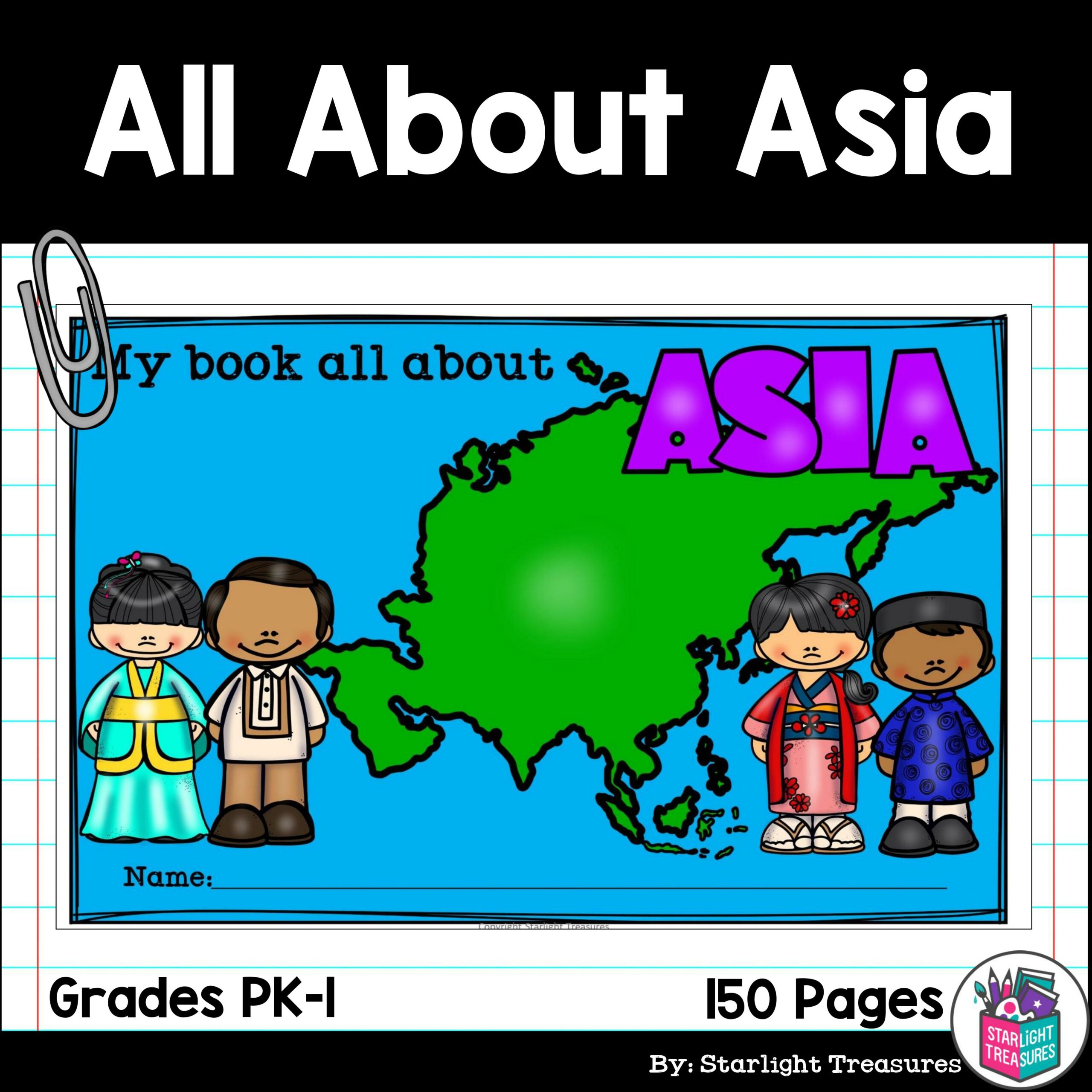 All About Asia Complete Unit with Activities for Early Readers | Made ...