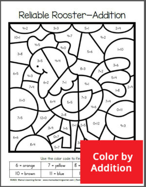 Color By Number Worksheets Farm Theme | Made By Teachers