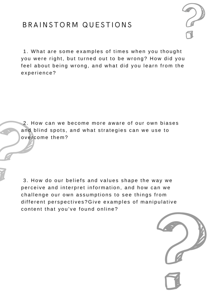 TED Talk: Biases, Scout Mindset & Critical Thinking | Worksheets ...