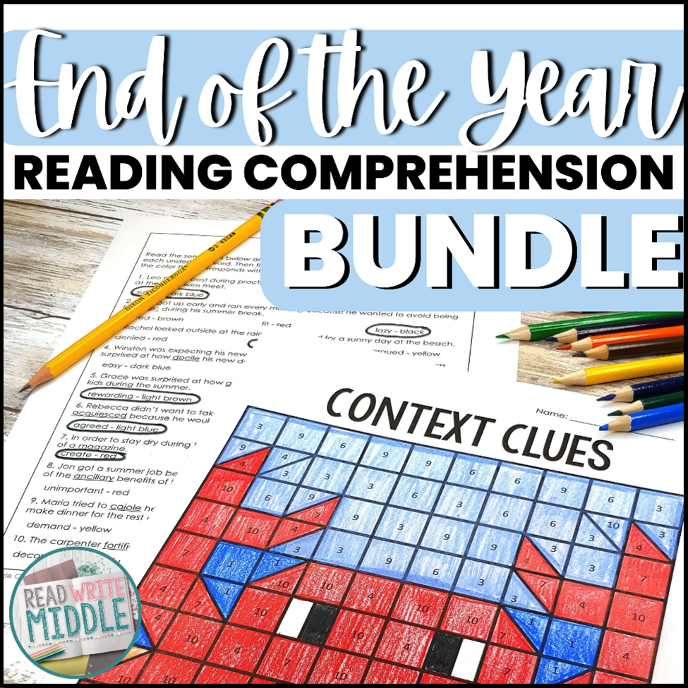 End of the Year ELA Activities Reading After State Testing Activities ...