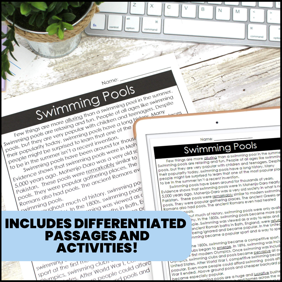 End of the Year ELA Activities Reading After State Testing Activities ...