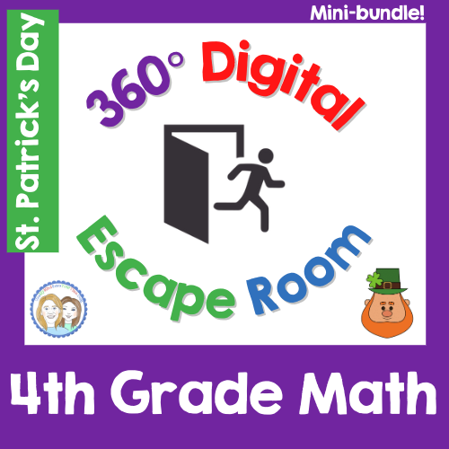 St. Patrick's Day Escape Room | St. Patrick's Day Math Worksheets ...