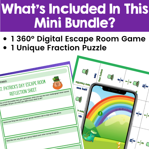 St. Patrick's Day Escape Room | St. Patrick's Day Math Worksheets ...