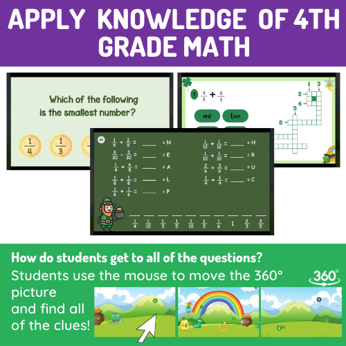 St. Patrick's Day Escape Room | St. Patrick's Day Math Worksheets ...