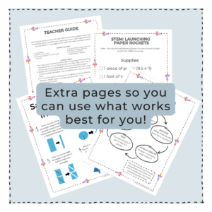STEM Activity: Using the Engineering Process to Launch Paper Rockets ...