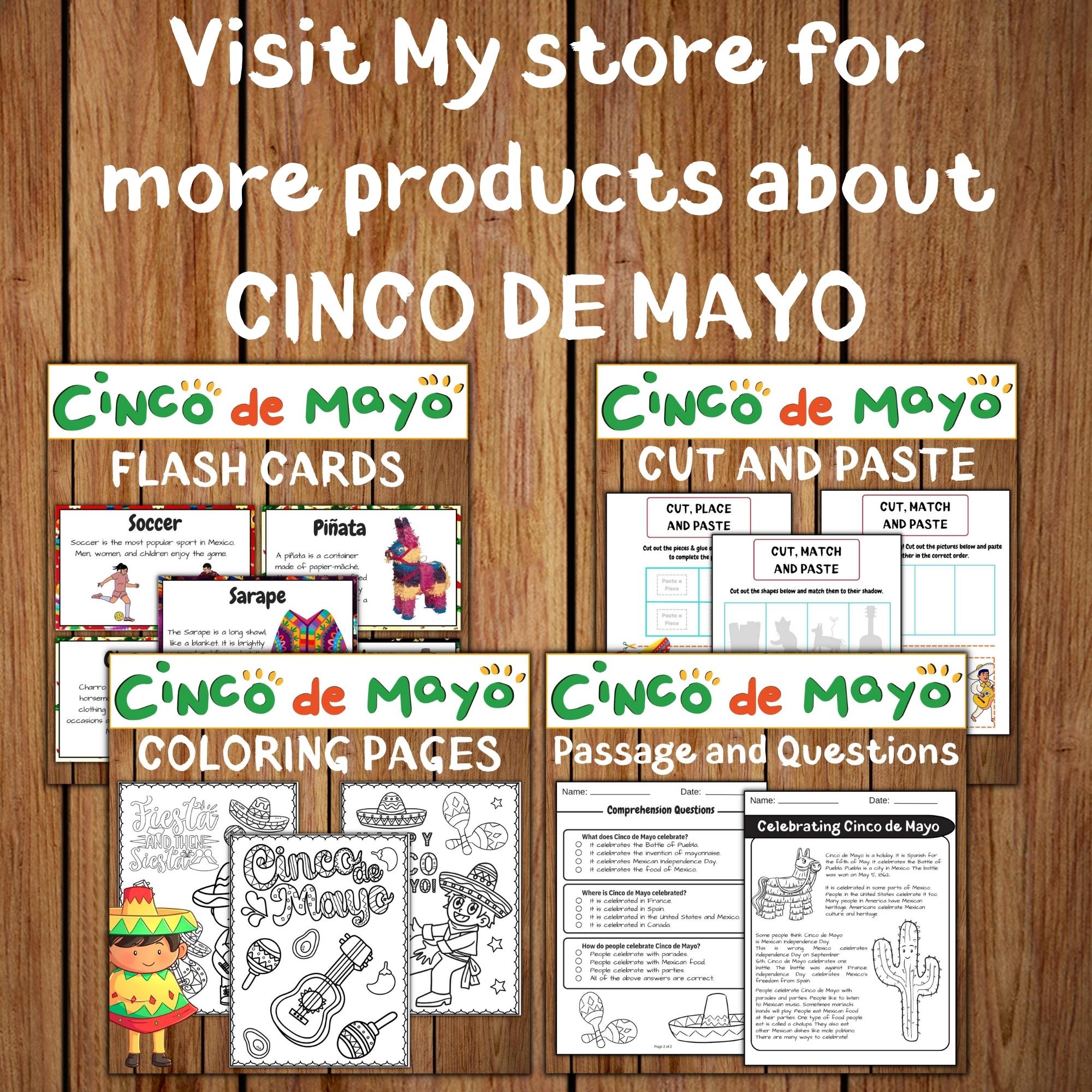 FREEBIE: CINCO DE MAYO Word Search Puzzle | Mexican Fiesta CINCO DE ...