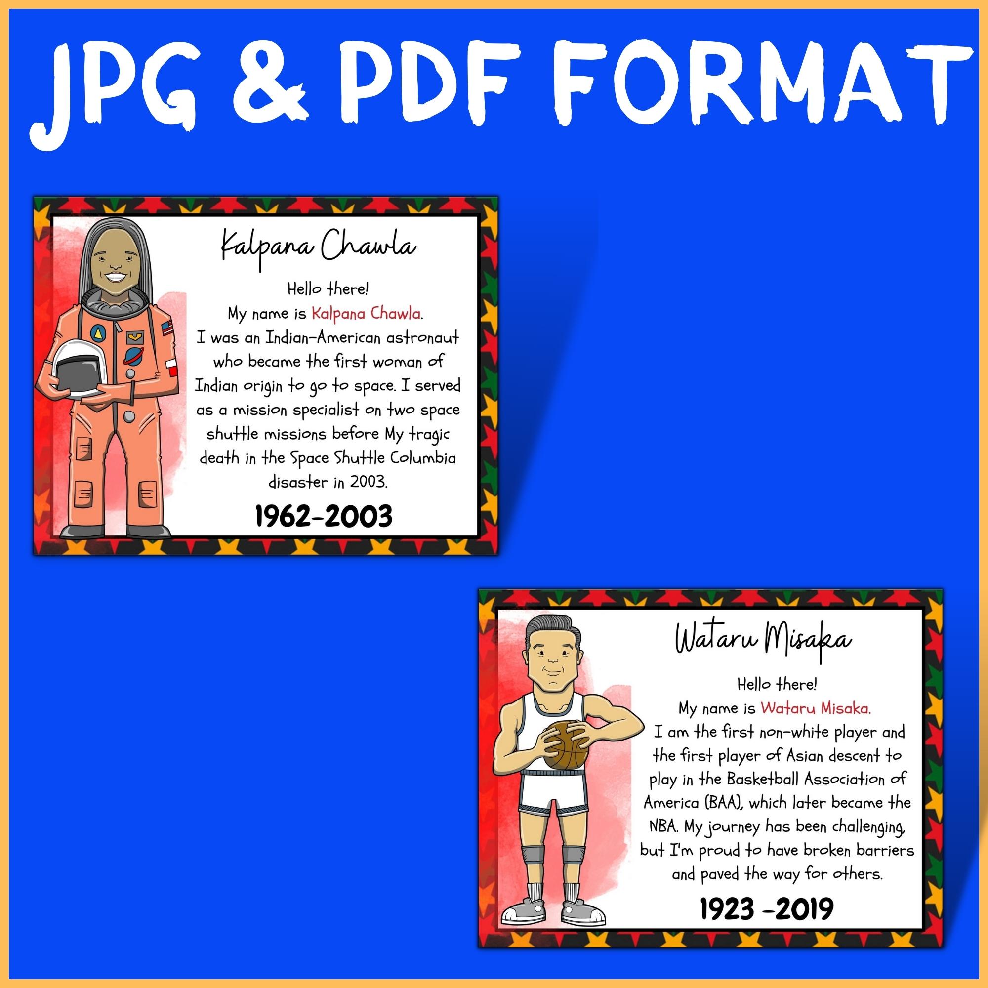 Asian Pacific American Heritage Month Biography Posters | AAPI Bulletin ...