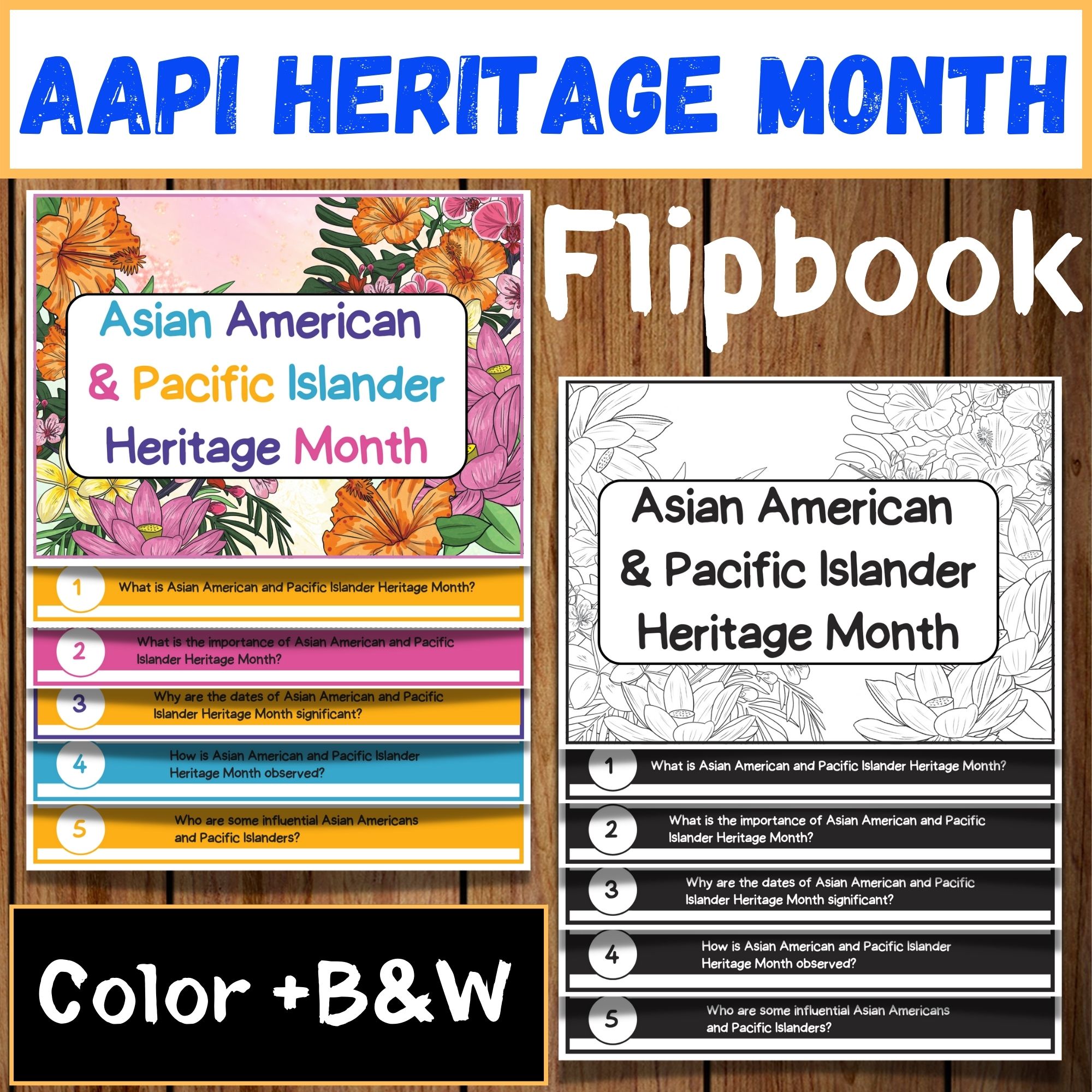 Asian American & Pacific Islander Heritage Month Flipbook | Learning ...