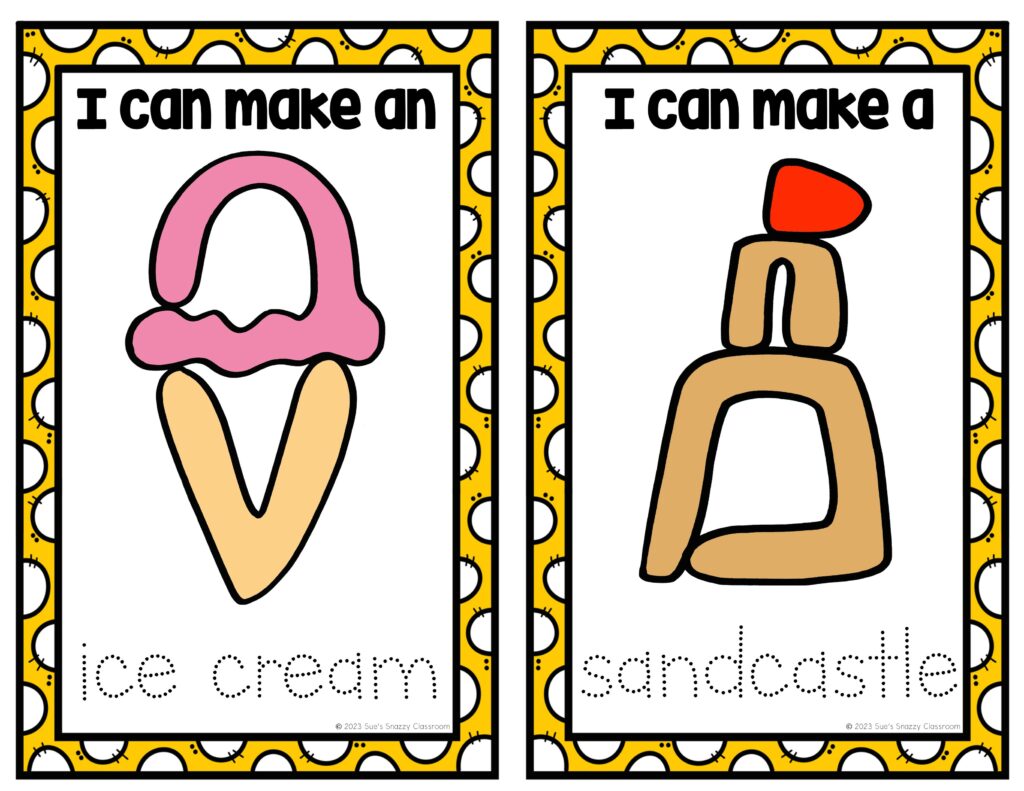 Summer Playdough Cards and Mats | Fine Motor Skills Practice Activities ...