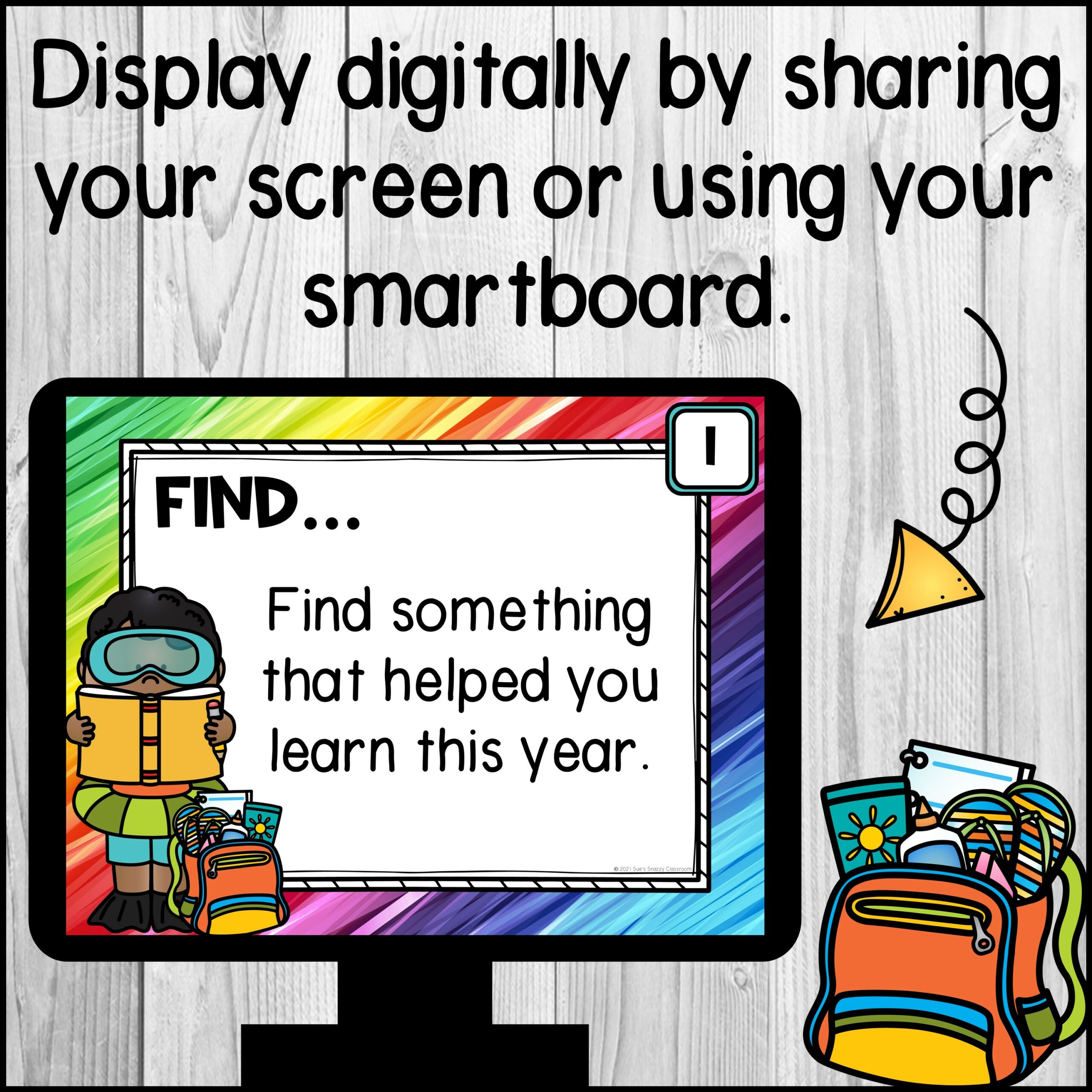 End of Year Scavenger Hunt and Memory Book - End of Year Reflection ...