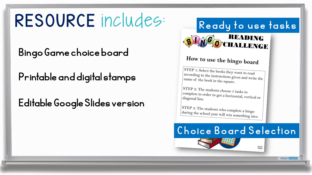 Back To School Reading Challenge For Middle School Students PRINT ...