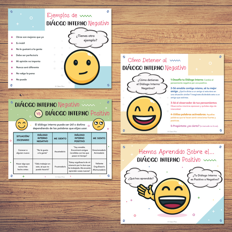 Diálogo Interno Positivo | Presentación PowerPoint con Emoticones ...