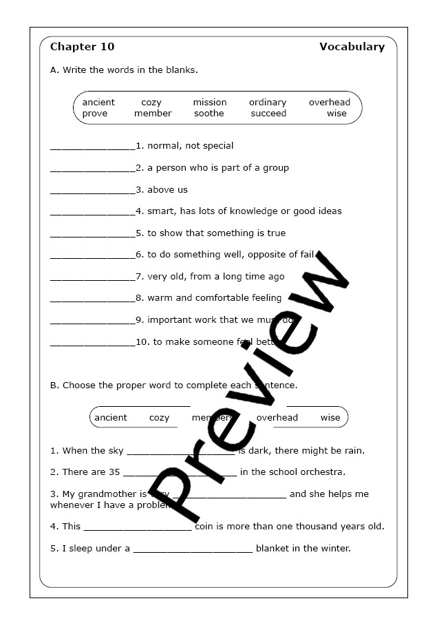 Magic Tree House "Polar Bears Past Bedtime" worksheets | Made By Teachers