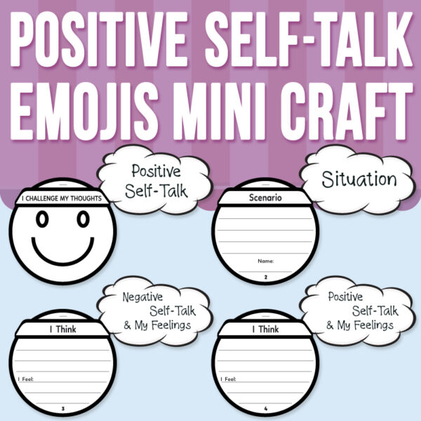 Positive Self-Talk with Emojis | Collection BUNDLE | Made By Teachers