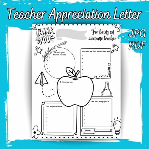 Heartfelt Homage: End-of-Year Teacher Appreciation Letter | Made By ...