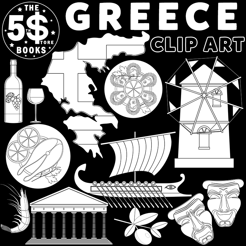 Greece Clipart - 15 Items | Made By Teachers