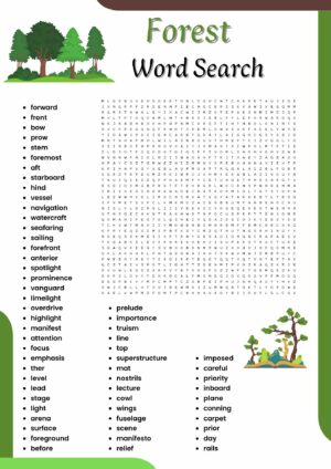 Pond word search Puzzle worksheet activities for kids | Made By Teachers