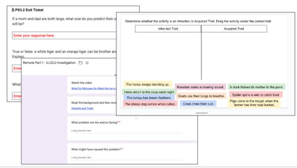 3rd Grade Inherited vs Acquired Traits 3.LS3.2 Activities | Made By ...
