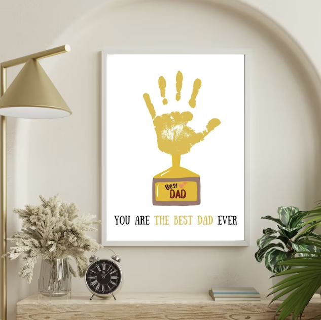 Best Dad Ever Handprint Craft | Father’s Day Craft | Made By Teachers