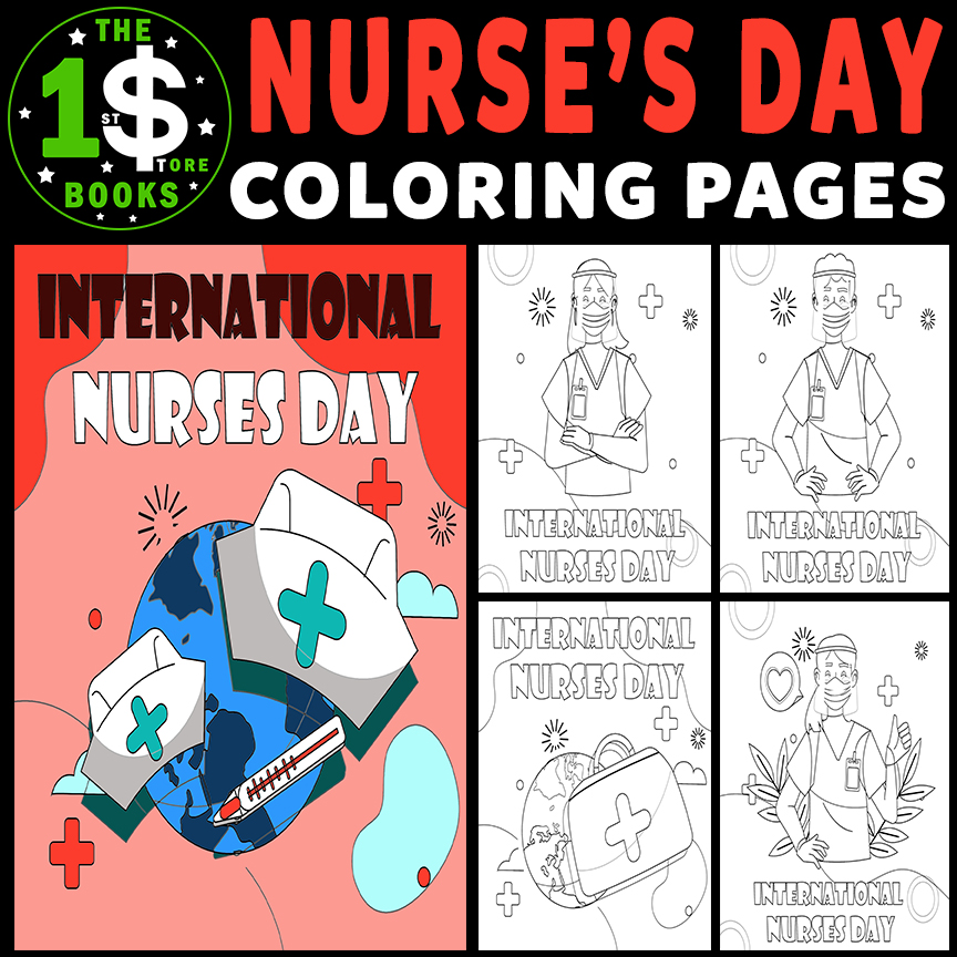 Nurse’s Day | School Nurse Appreciation Week | 06 May Holiday Coloring ...