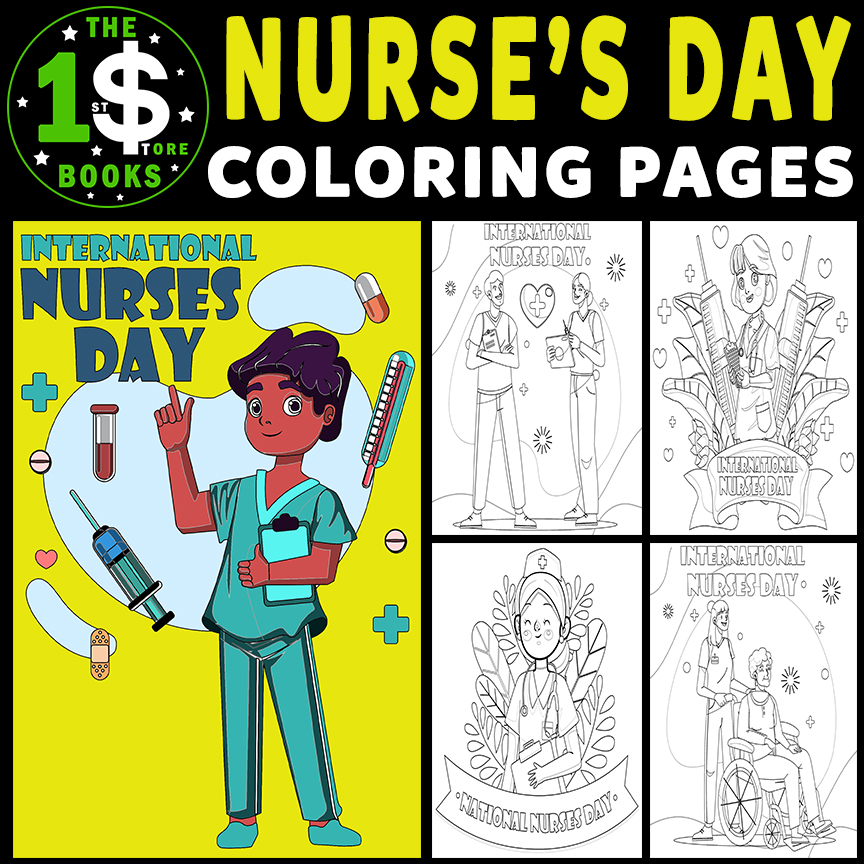 Nurse’s Day | School Nurse Appreciation Week | 06 May Holiday Coloring ...