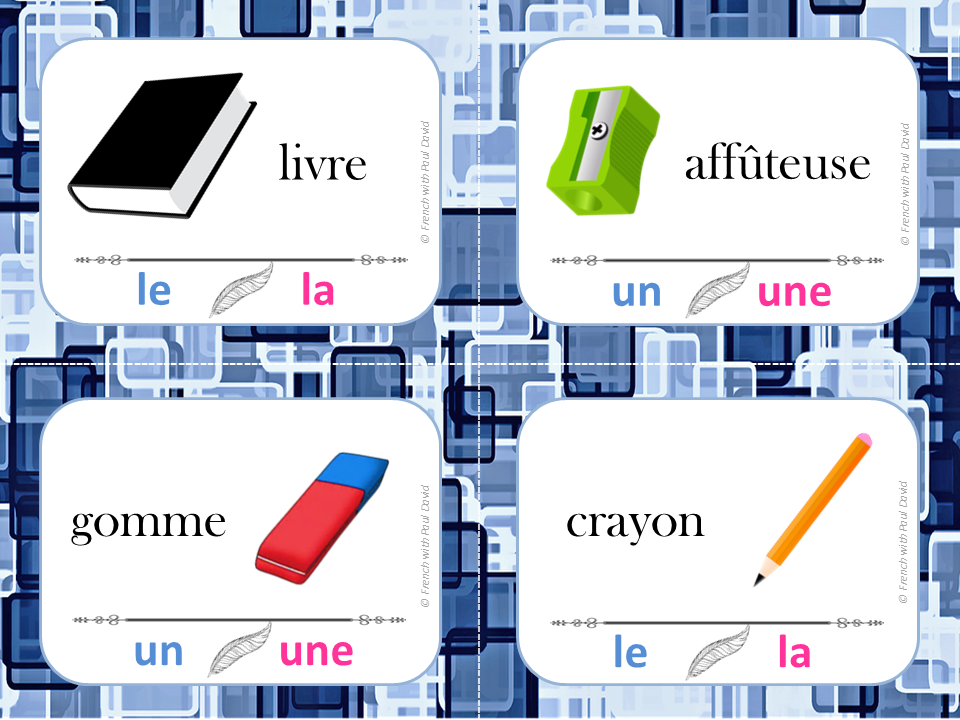 40 cartes à pinces - Féminin ou masculin - Clip Cards | Made By Teachers