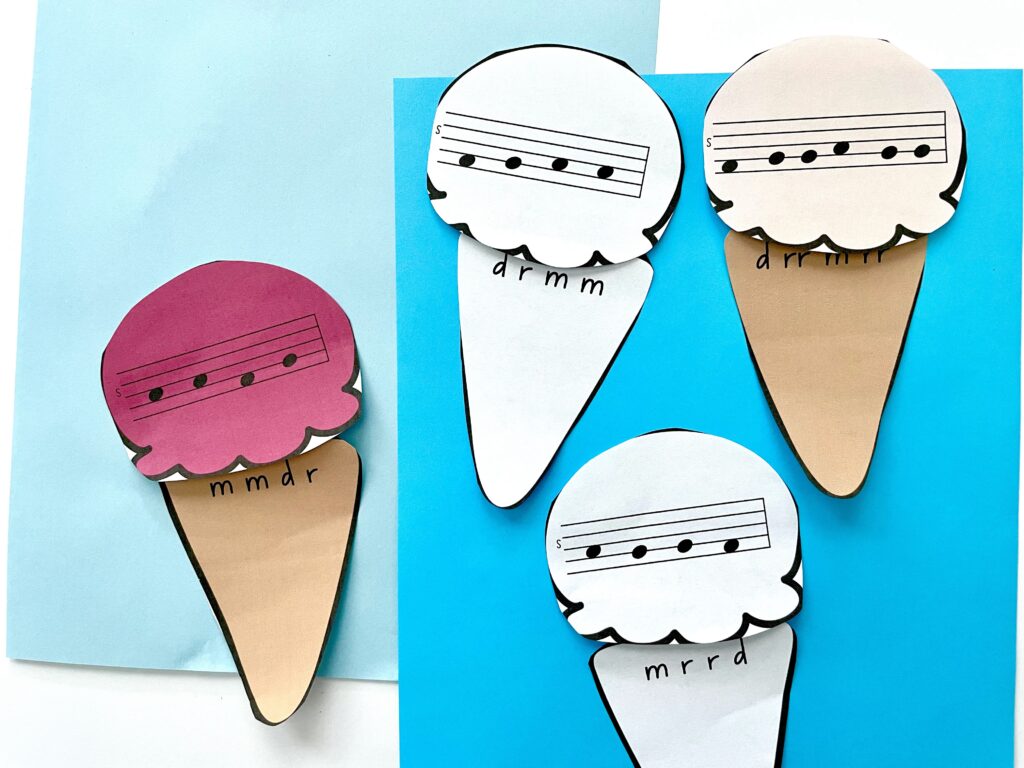Do Re Mi // Ice Cream Solfege Matching Game for Summer or End of Year ...