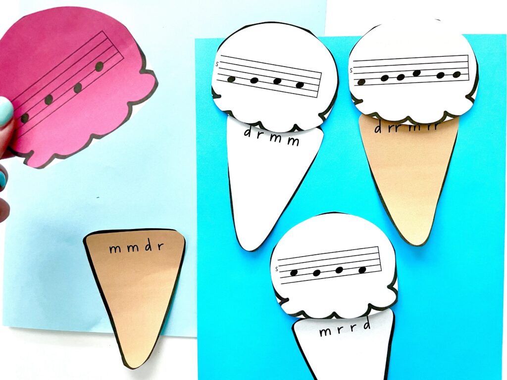 Do Re Mi // Ice Cream Solfege Matching Game for Summer or End of Year ...