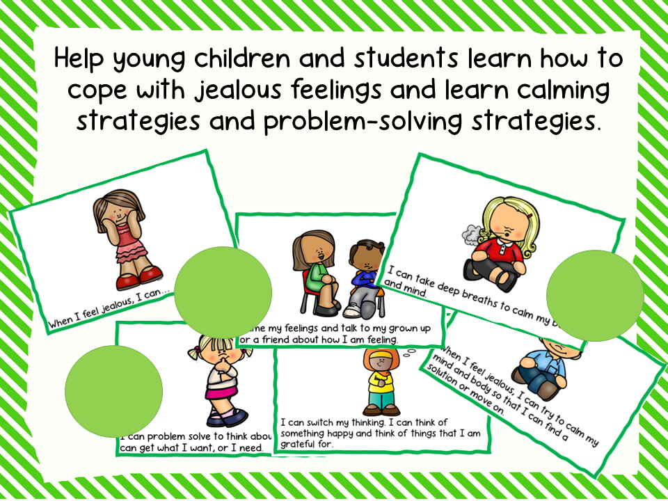 Jealousy Social Skills Story and Visuals | Made By Teachers