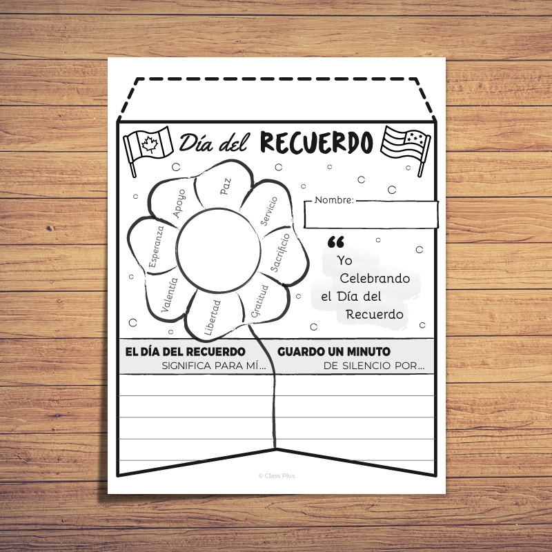 Día del Recuerdo | Banderín (Remembrance Day) | Made By Teachers