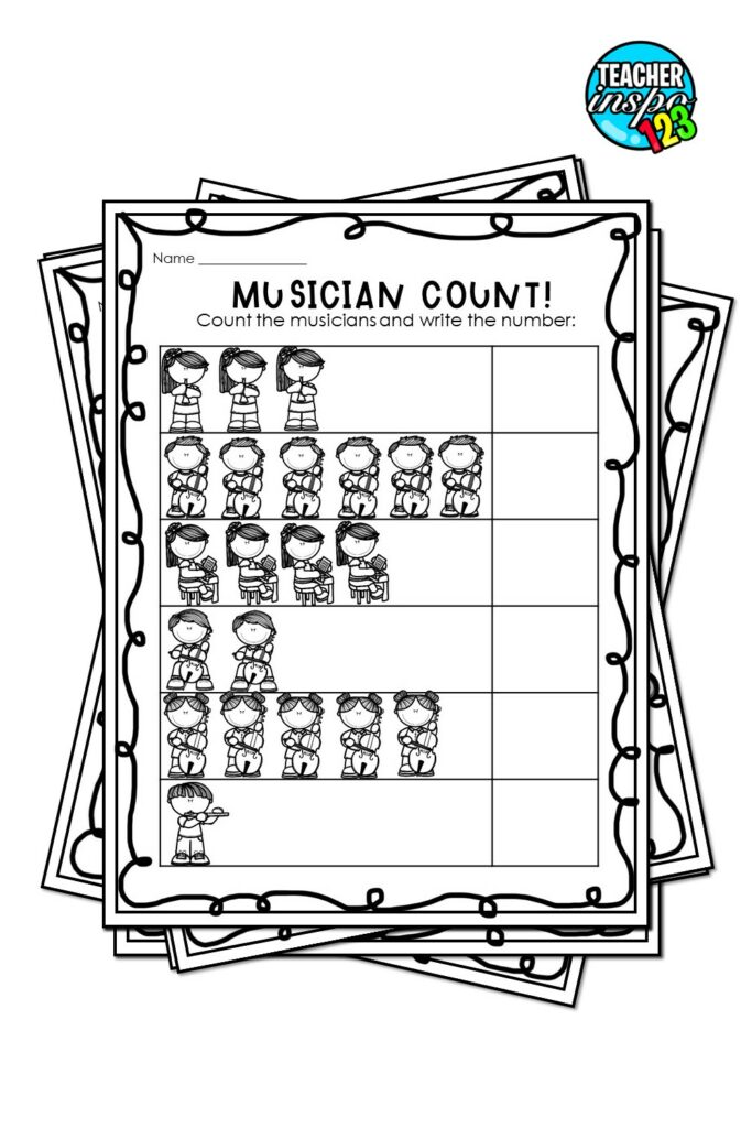 Music Worksheets - Music Sub - Elementary Music Centers | Made By Teachers