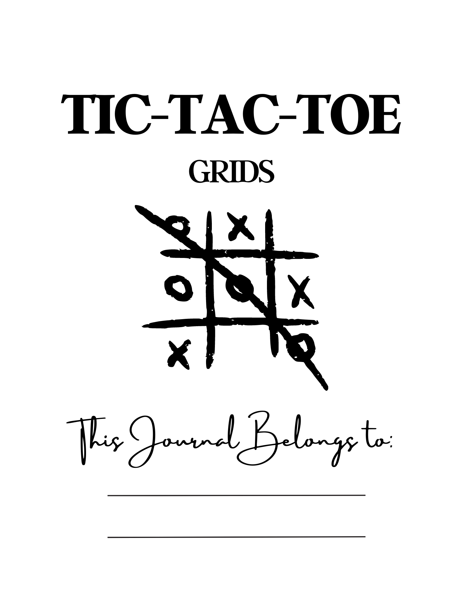 Tic Tac Toe Mastery Workbook: Engaging Printable Worksheets for Kids of ...