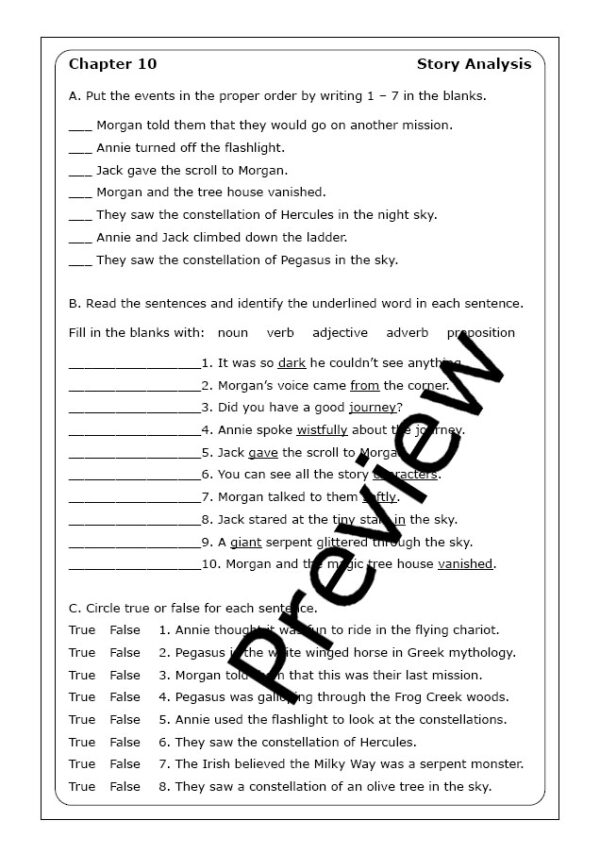 Magic Tree House "Hour of the Olympics" worksheets | Made By Teachers
