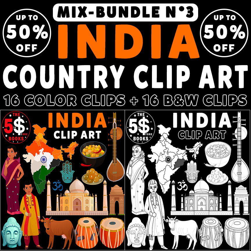 India Tracing And Coloring Pages For Kids - 16 Sheets | Made By Teachers