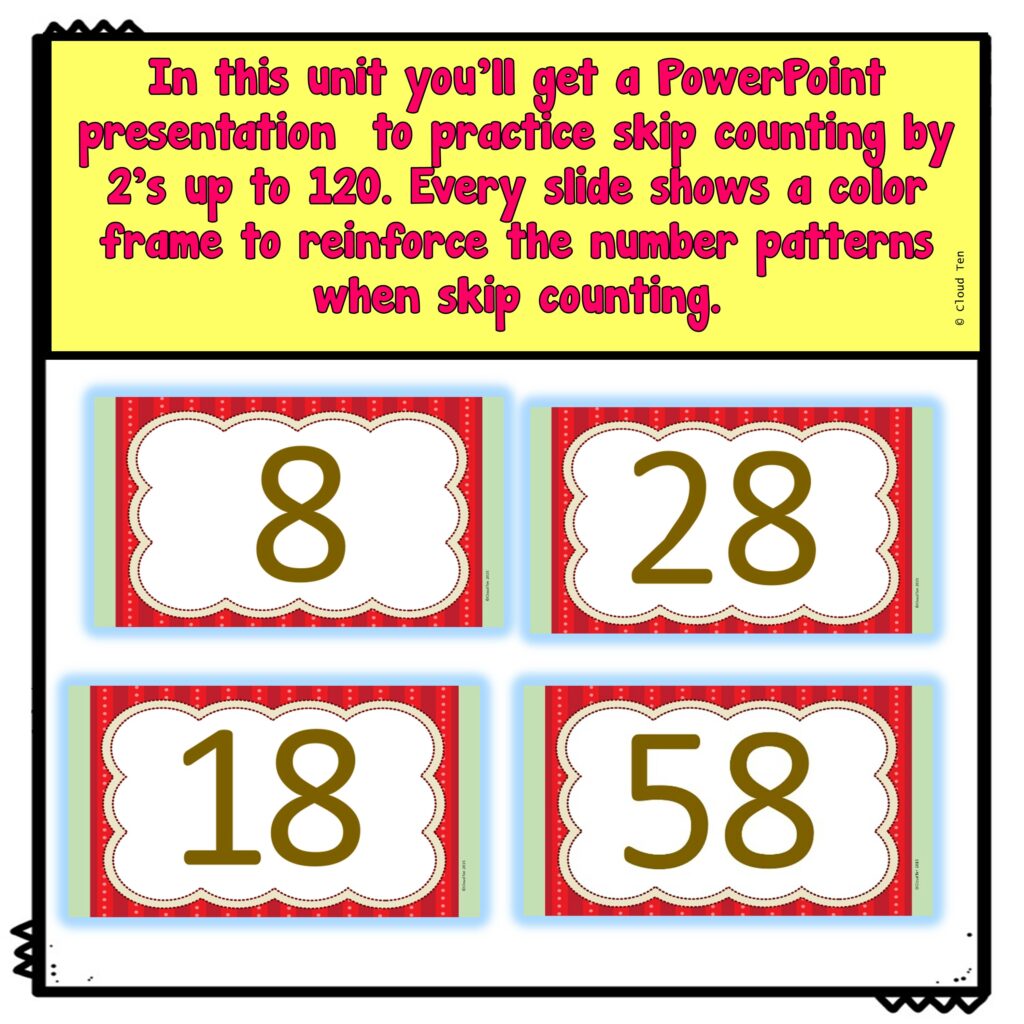 Skip counting by twos | Made By Teachers