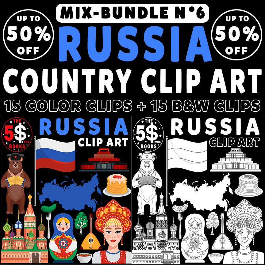 Russia Clipart - 15 Items | Made By Teachers
