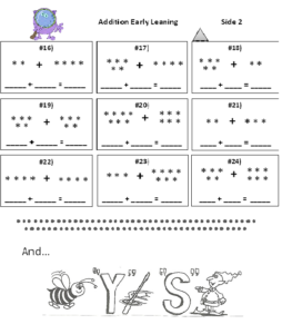 Addition Early Learning | Made By Teachers